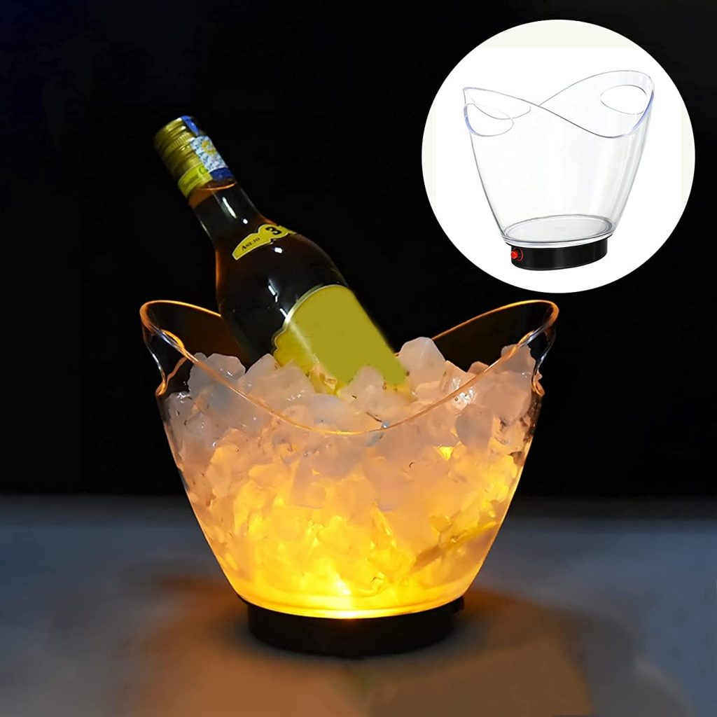 LED Lighted Ice Bucket Color – 24Bottles.NG